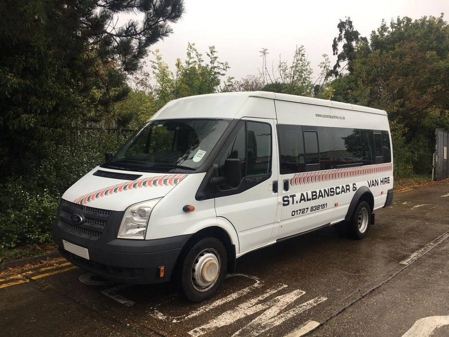Ford Transit 17 Seater Minibus | Find a Vehicle | St Albans Car And Van ...